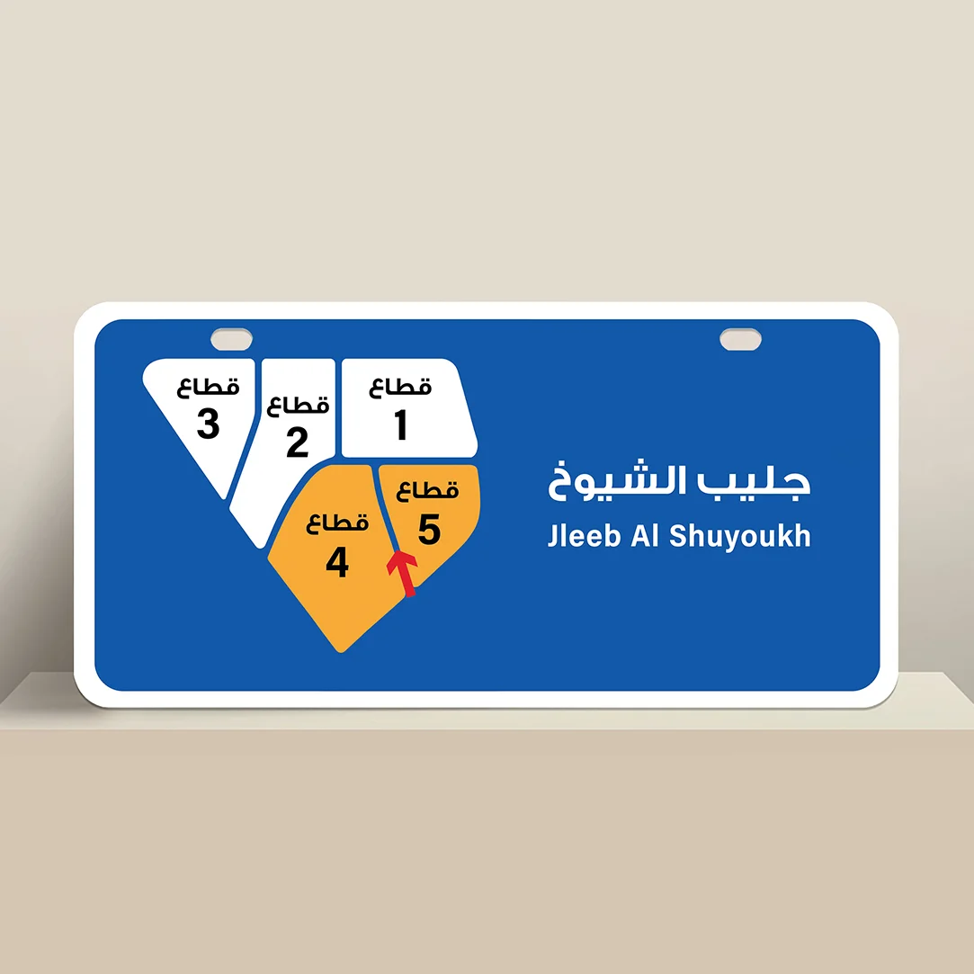 Jleeb Al Shuyoukh Area Blocks Guide Plate