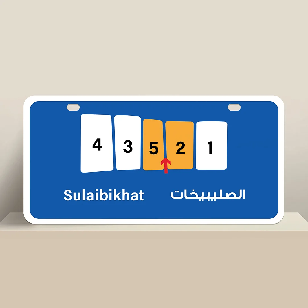 Sulaibikhat Area Blocks Guide Plate