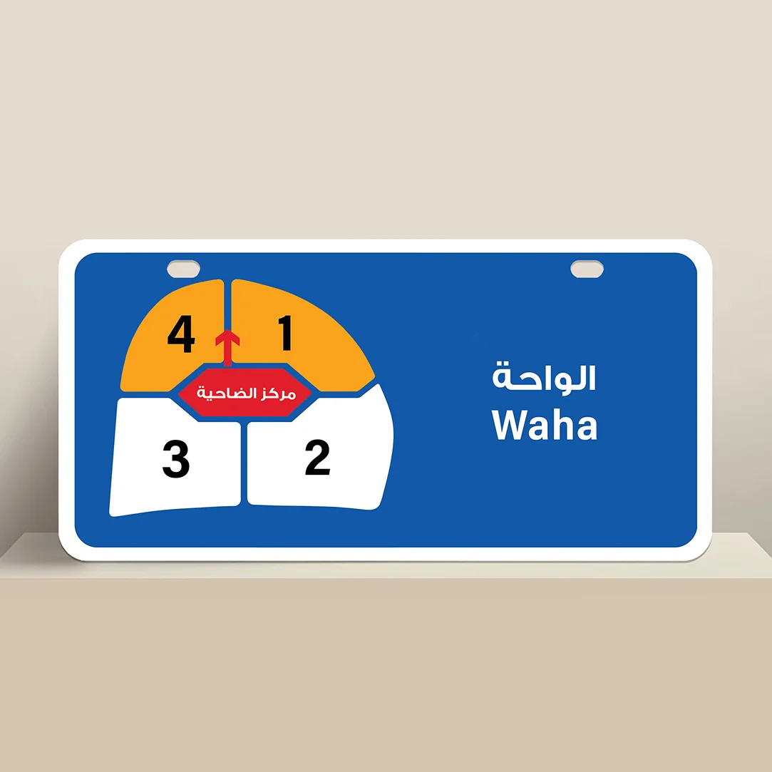Waha Area Blocks Guide Plate